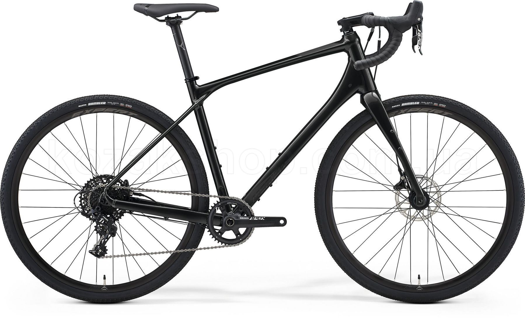 Гравийный велосипед Merida SILEX 600 (2021) glossy black(matt black ...