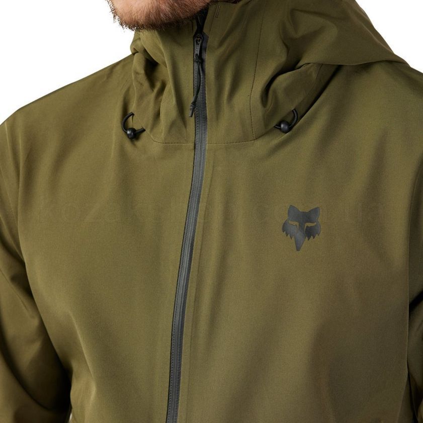 Вело куртка FOX DEFEND 3L WATER Jacket [Olive Green], M - KozakShop
